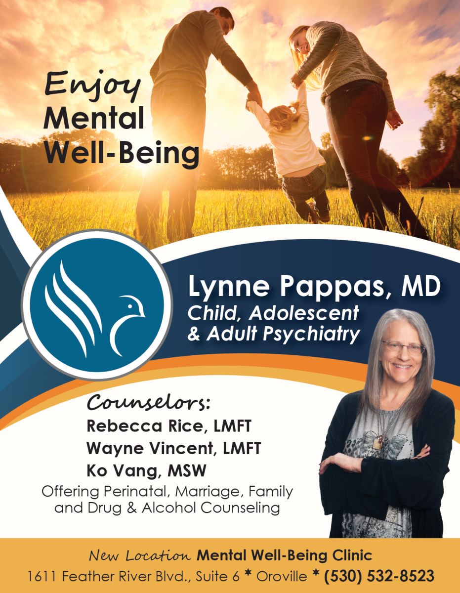 Psychiatrist Lynne Pappas, MD joins Oroville Hospital - News Article